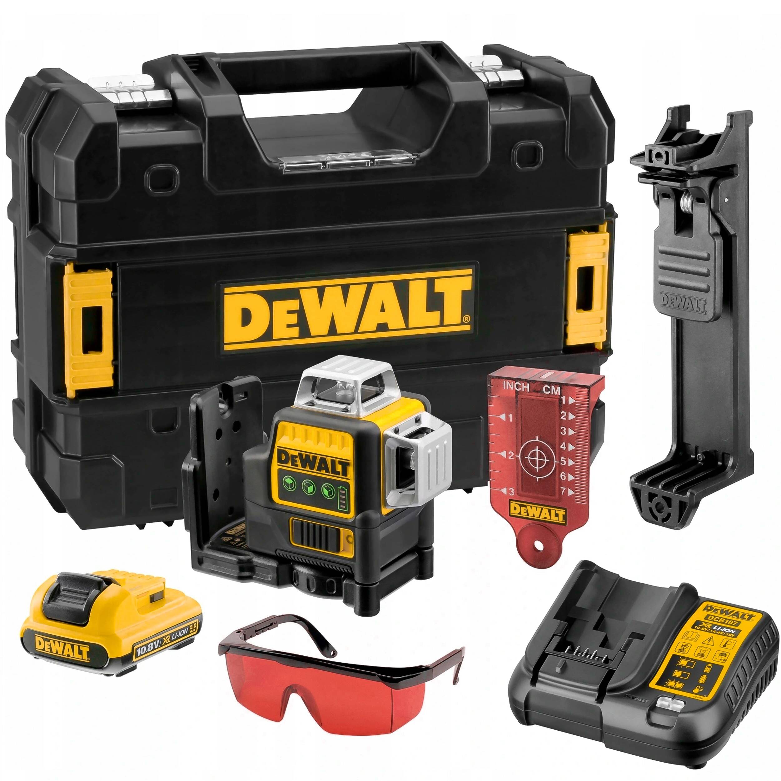 DeWalt Laser 360 Czerwony DCE089D1R DeWalt 3D Poziomice laserowe